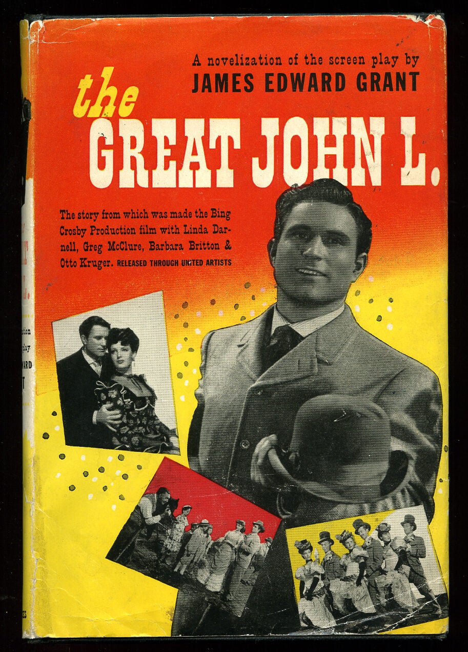 The Great John L. by GRANT, James Edward: Very Good Hardcover (1945 ...