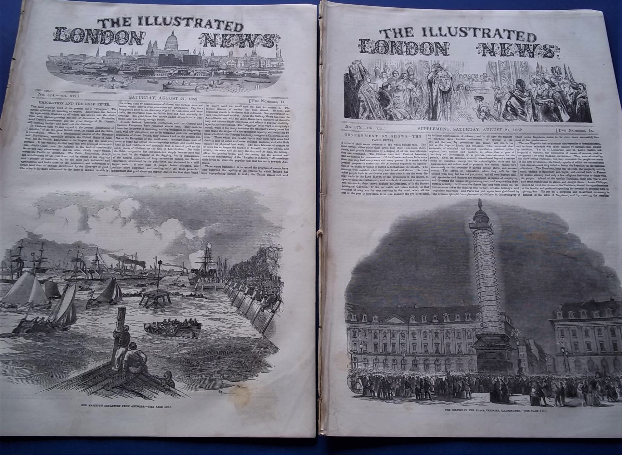 The Illustrated London News (Double Two Numbers Complete Issue: Vol ...