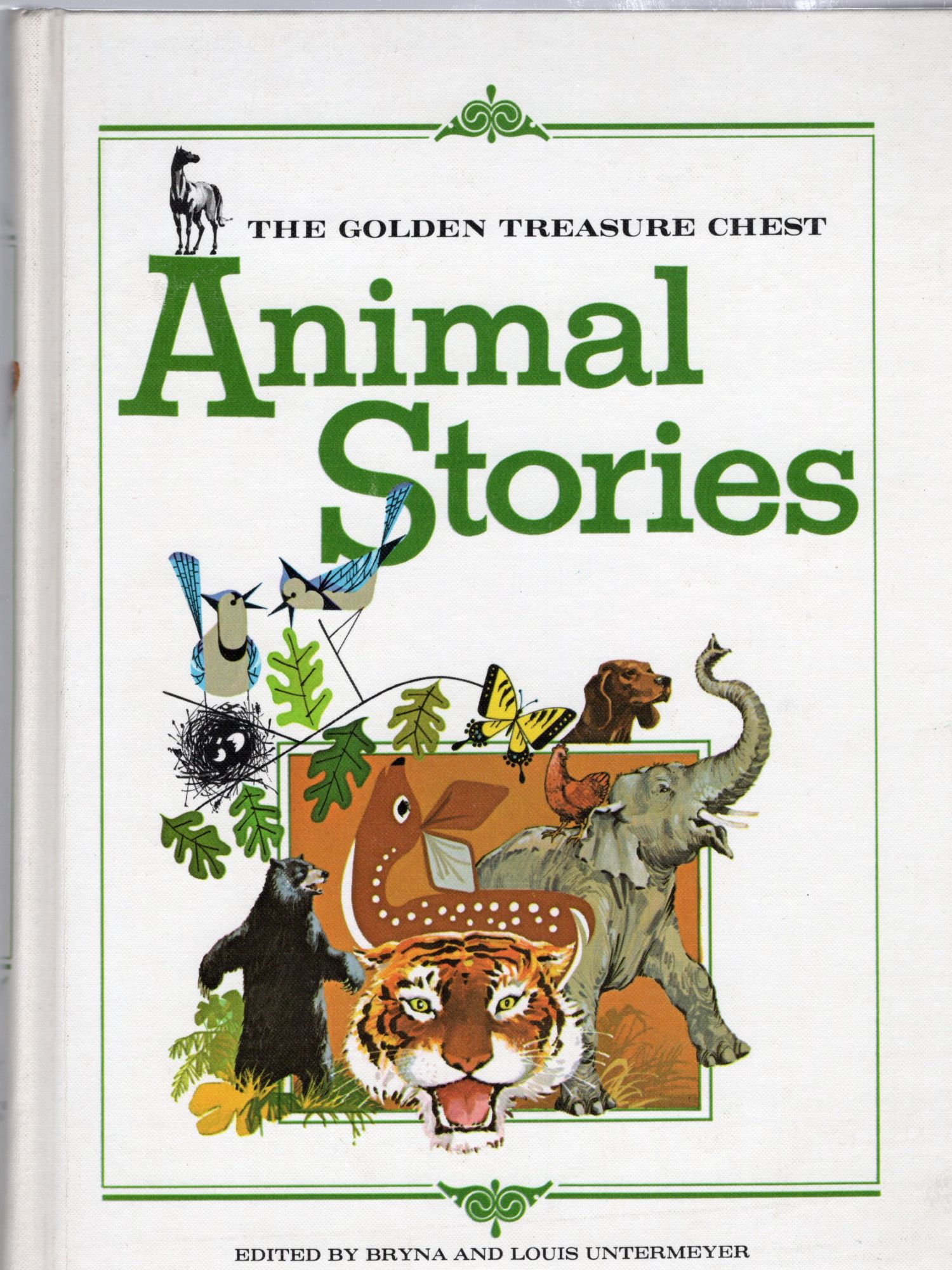 THE GOLDEN TREASURE CHEST: ANIMAL STORIES de Untermeyer, Bryna and ...