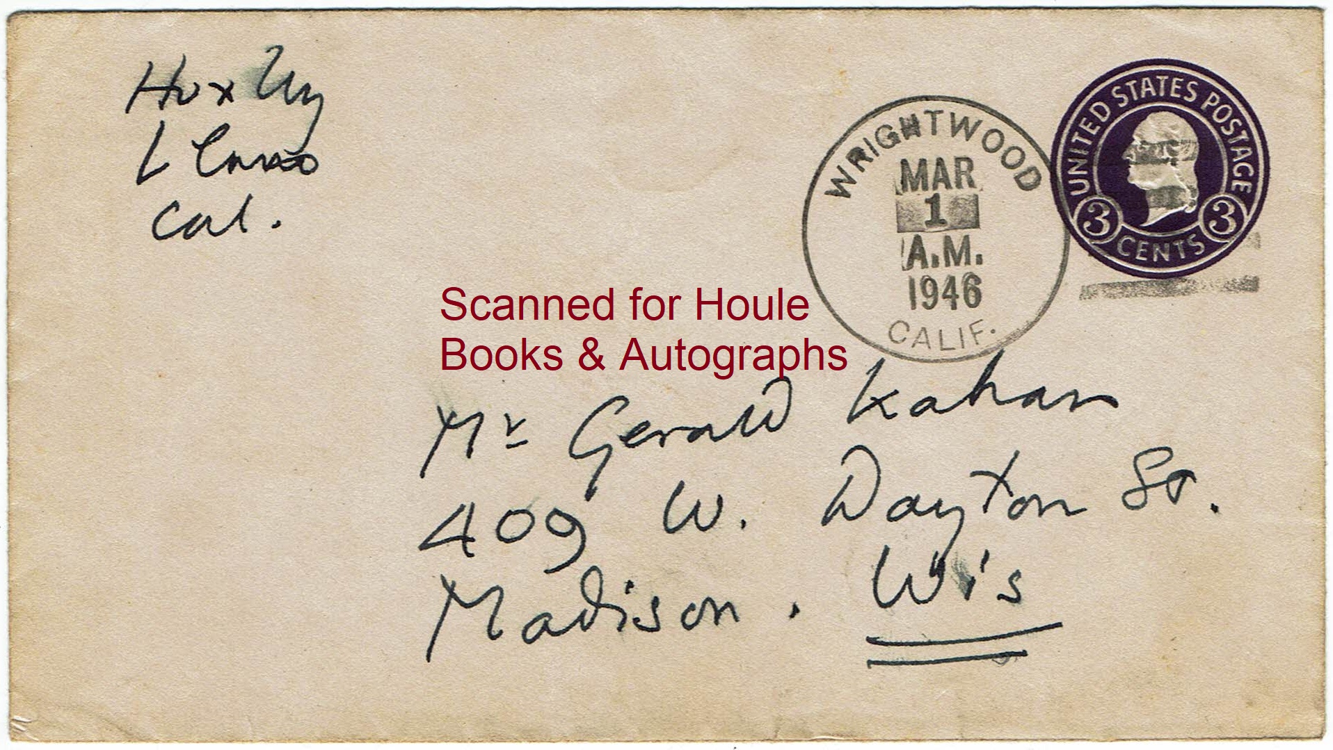 Typed Letter Signed by Huxley, Aldous: (1946) Signed by Author(s ...