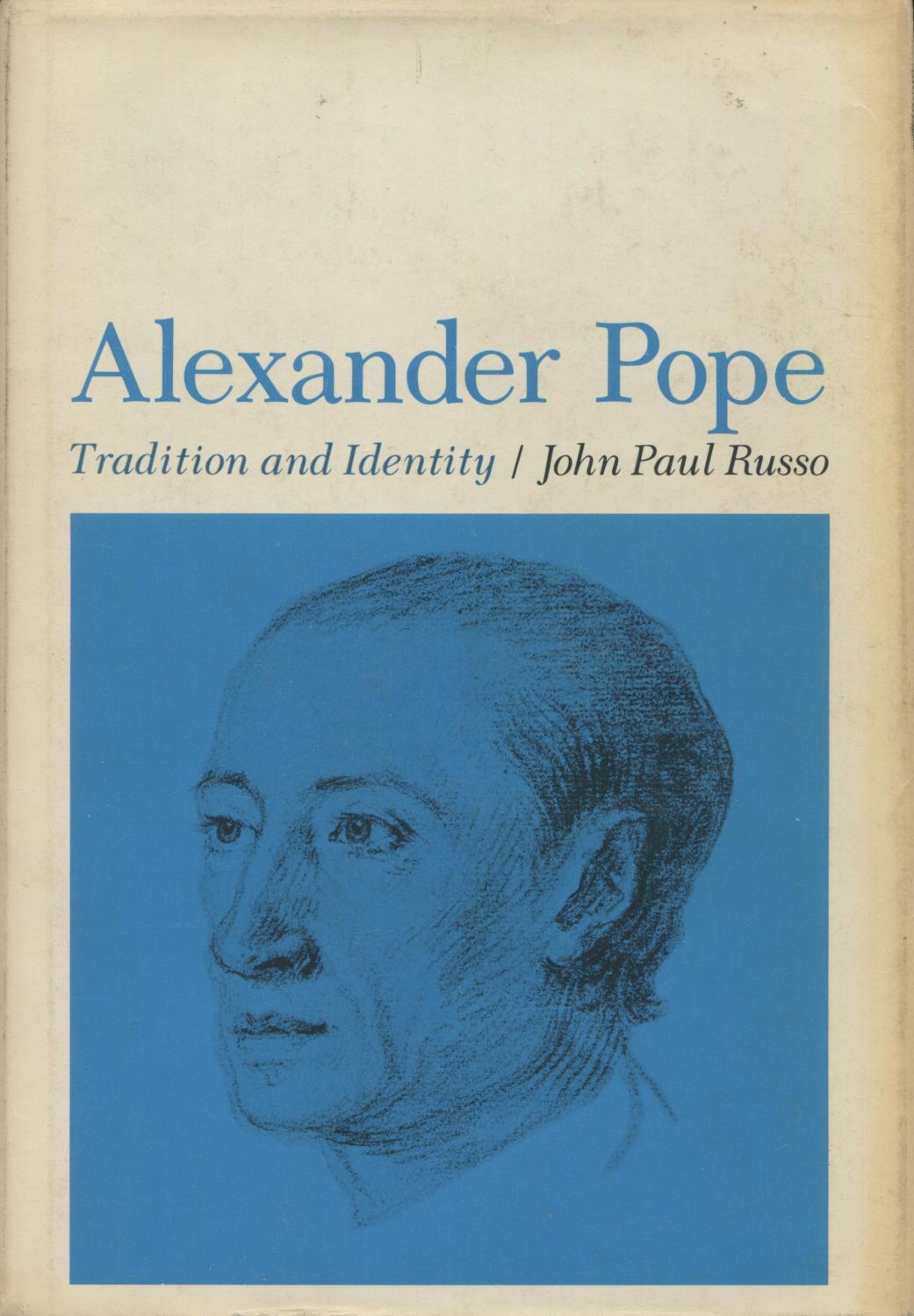 Alexander Pope Tradition and Identity by Russo, John: Very Good ...