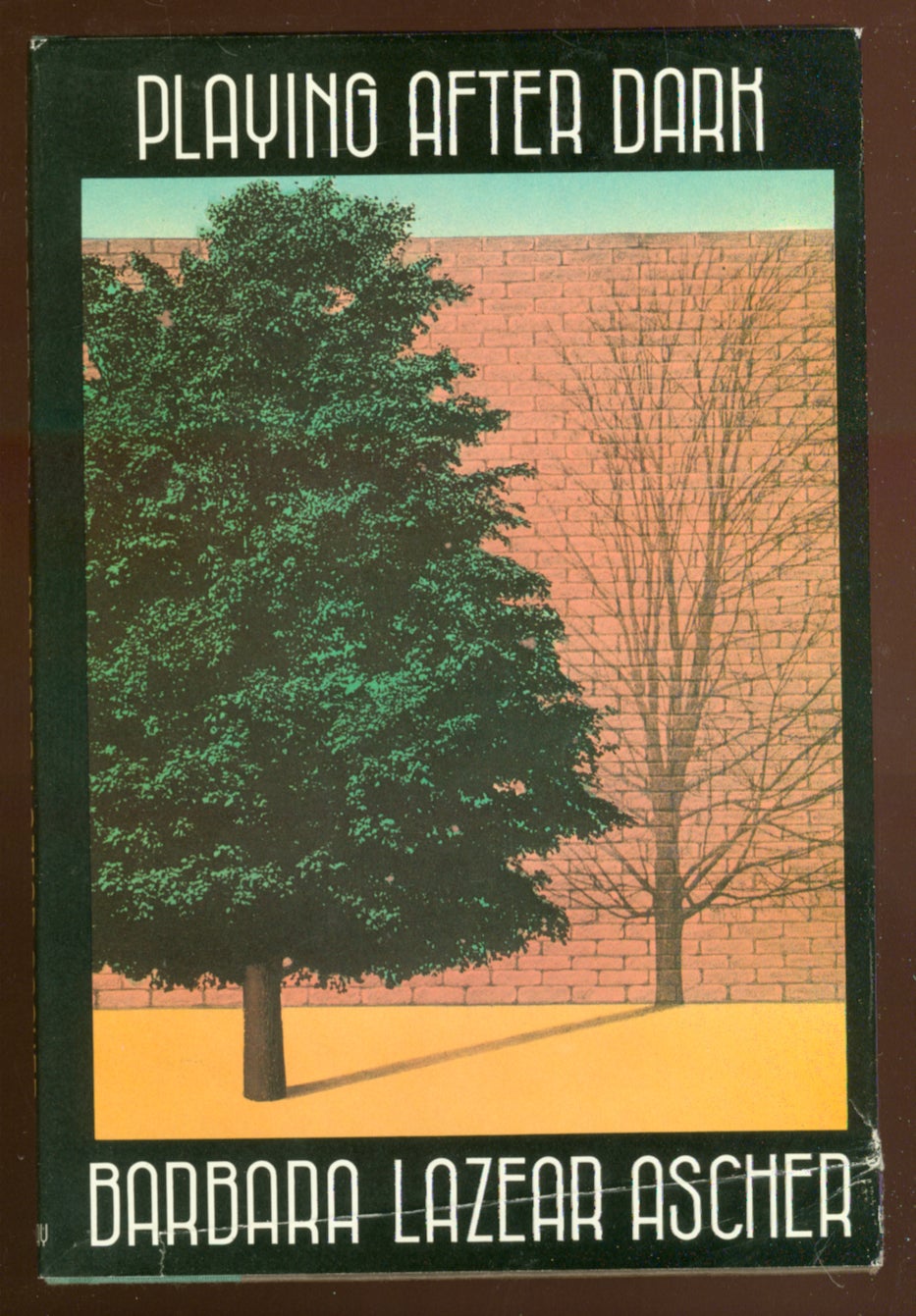 Playing After Dark par ASCHER, Barbara Lazear: Fine Hardcover (1986 ...