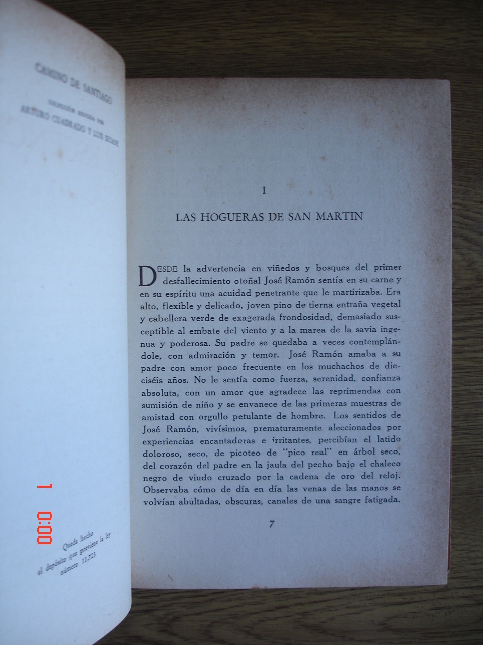 Adolescencia.Novela. by Ramón Otero Pedrayo.: Buen estado. (1944) | Librería Mareiro