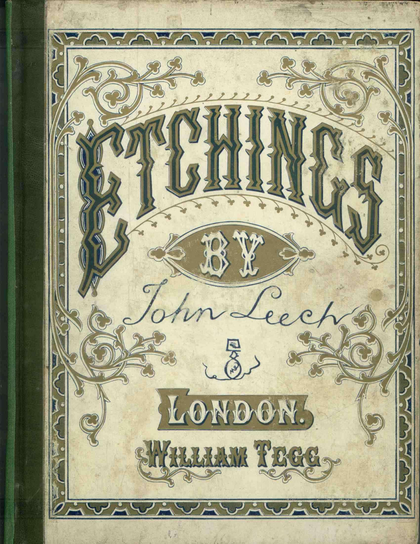 John Leech's Etchings: Very Good Hardcover | Hyde Brothers, Booksellers