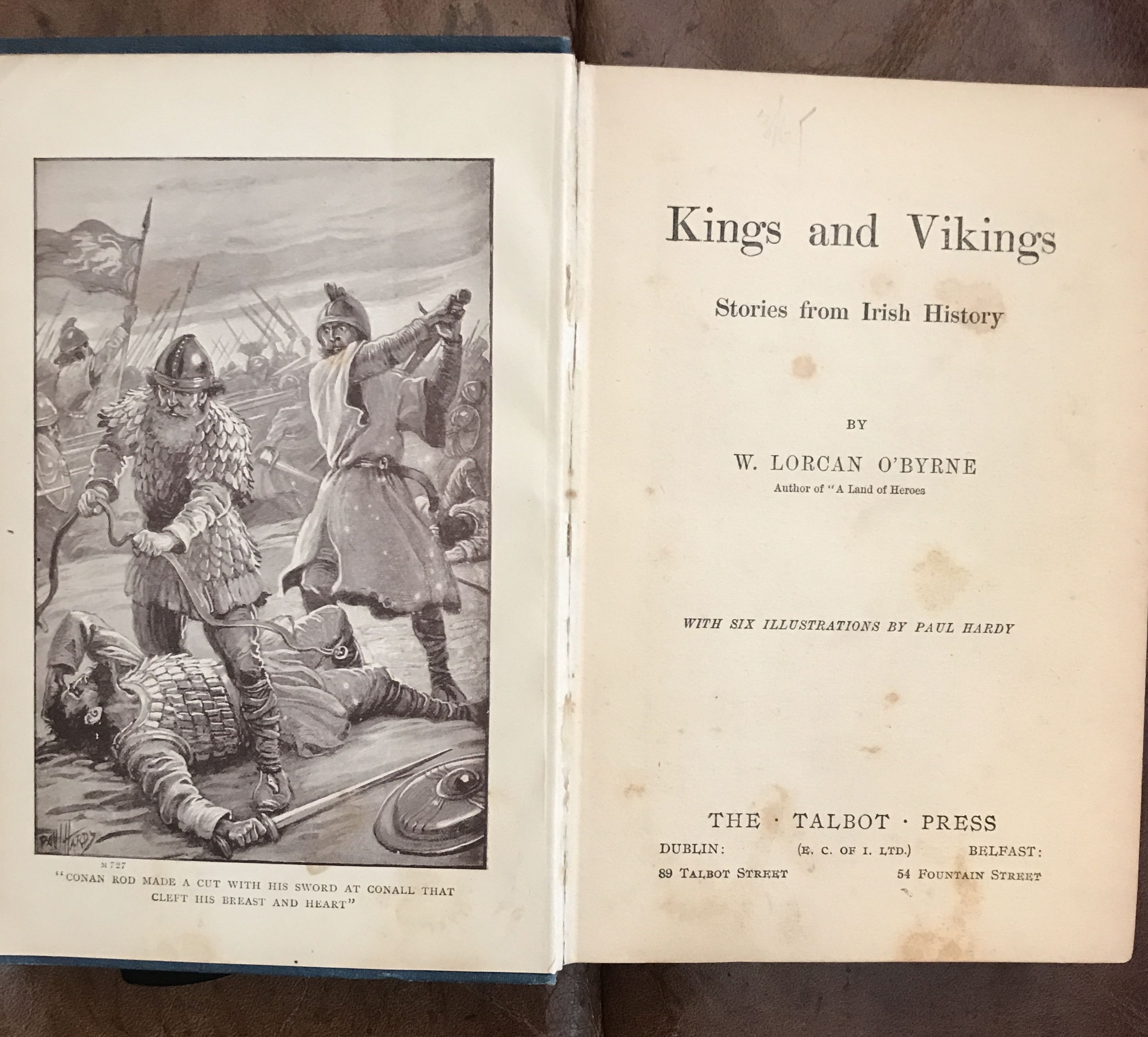 Kings and Vikings Stories From Irish History by W. Lorcan O'Byrne: Very ...