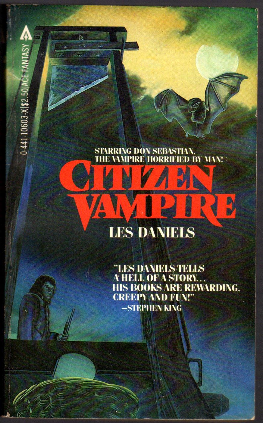 Citizen Vampire by Daniels, Les: Very Good Plus Soft cover (1983) First ...