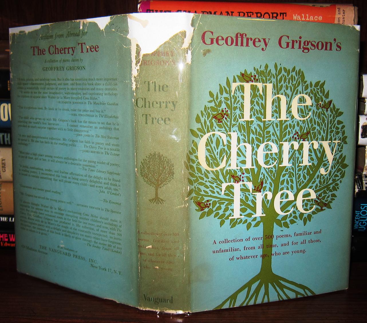 THE CHERRY TREE A Collection of Poems by Grigson, Geoffrey. Ed ...