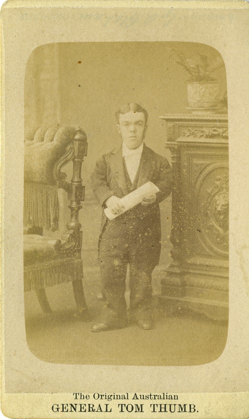 The Original Australian General Tom Thumb (photograph) by [Circus ...