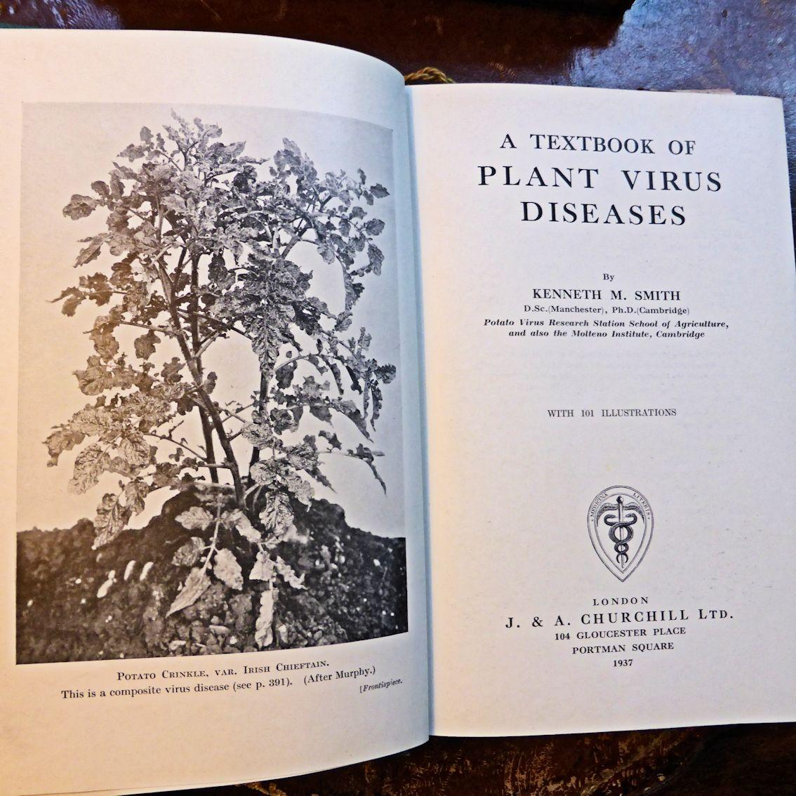 A Text Book of Plant Virus Diseases, Kenneth Manley Smith, 101 ...