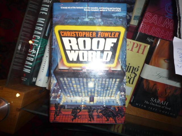 Roofworld (signed); The Bureau of Lost Worlds by FOWLER, Christopher ...