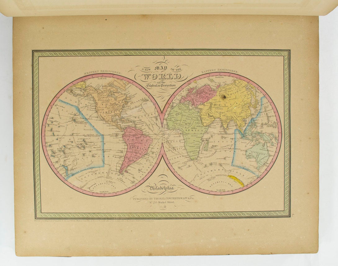 New Universal Atlas of the World Containing Maps of the various Empires ...