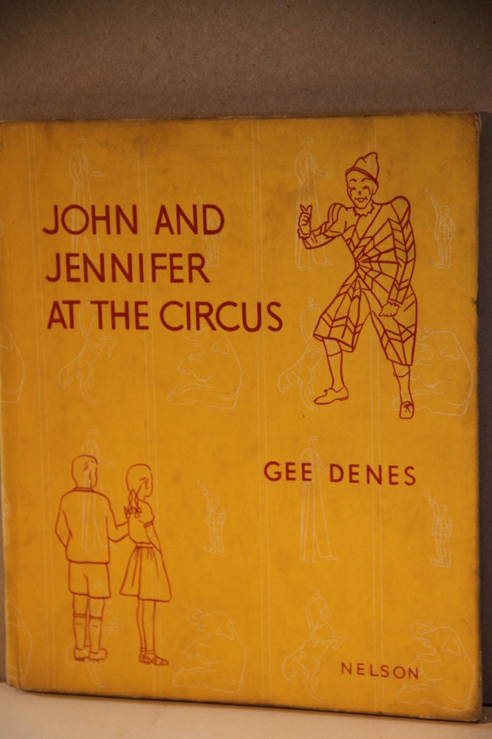 John and Jennifer at the Circus by Gee Denes & Elsie m Harris: Very ...