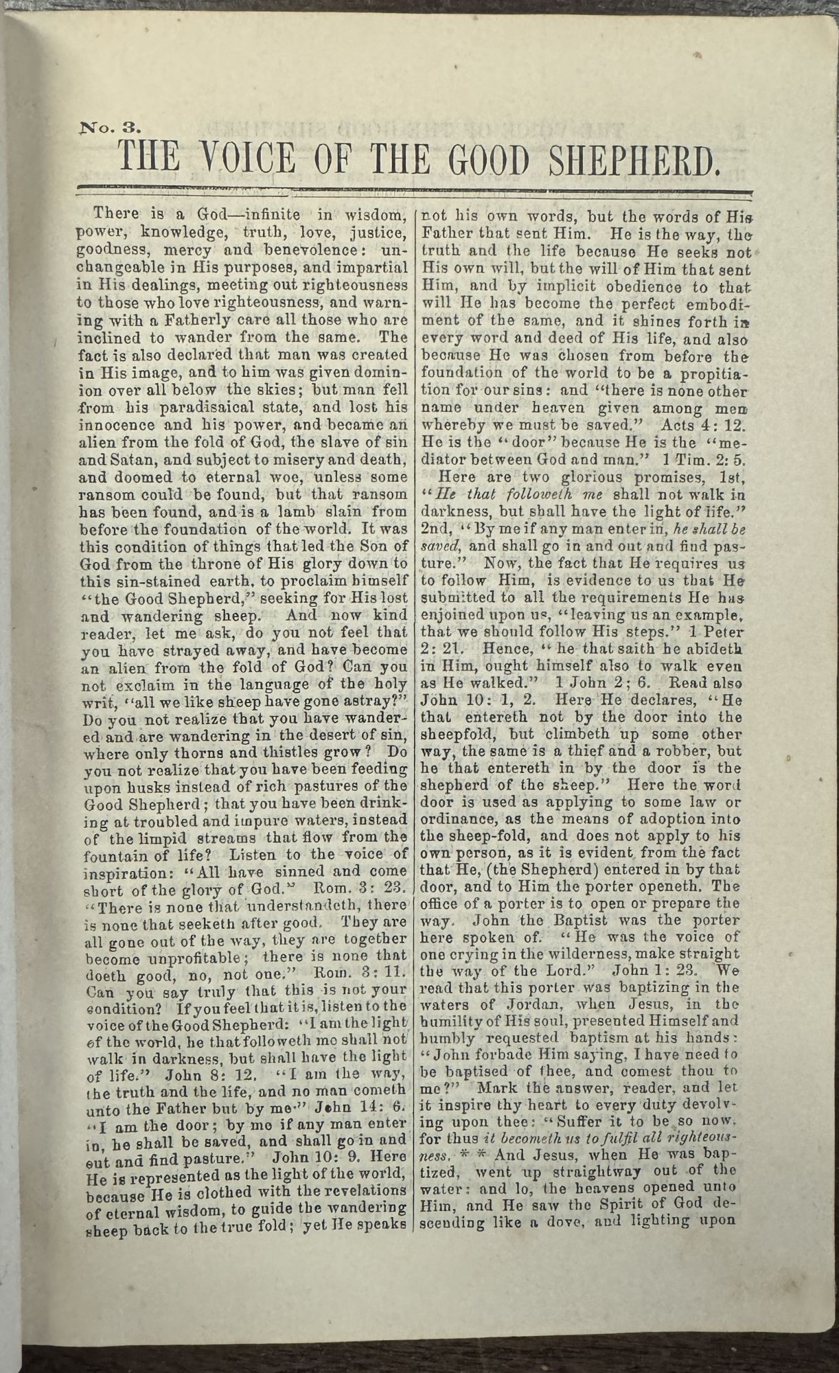 TWENTY-SEVEN PAMPHLETS ISSUED BY THE REORGANIZED CHURCH OF JESUS CHRIST ...