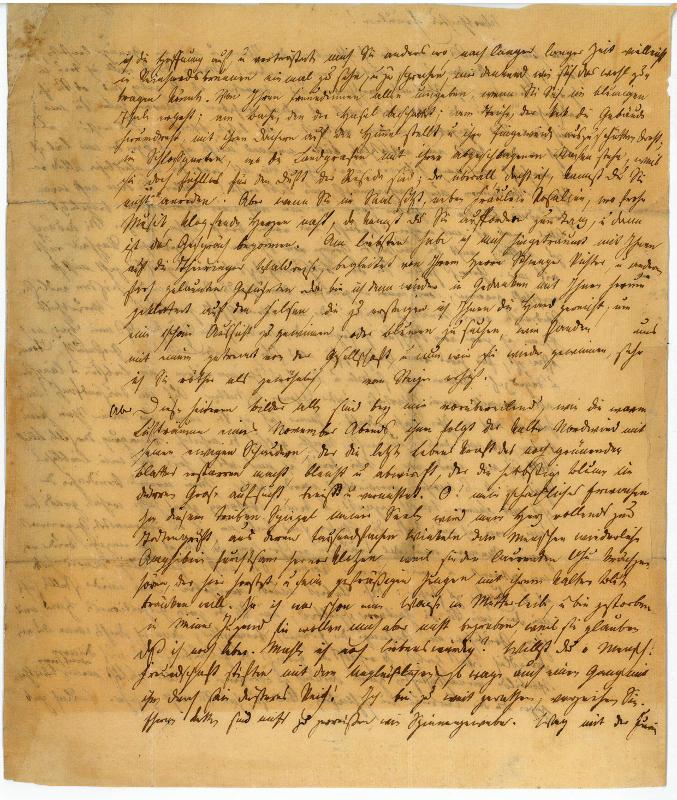 2 eigenh. Briefe mit U. und 1 eh. Brieffragment. by Steinla, Moritz ...