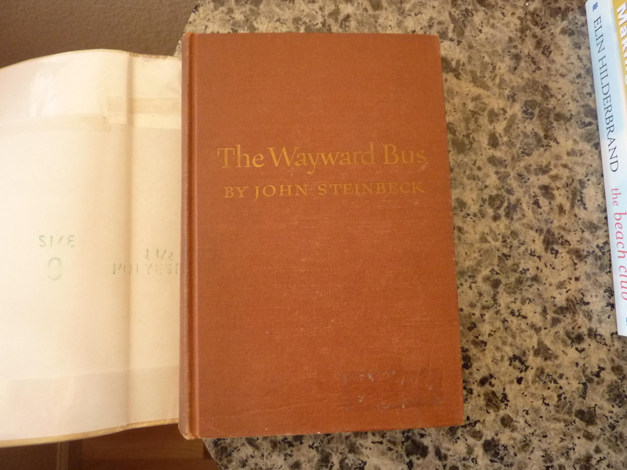 The Wayward Bus (First issue, first issue dust jacket) by Steinbeck ...