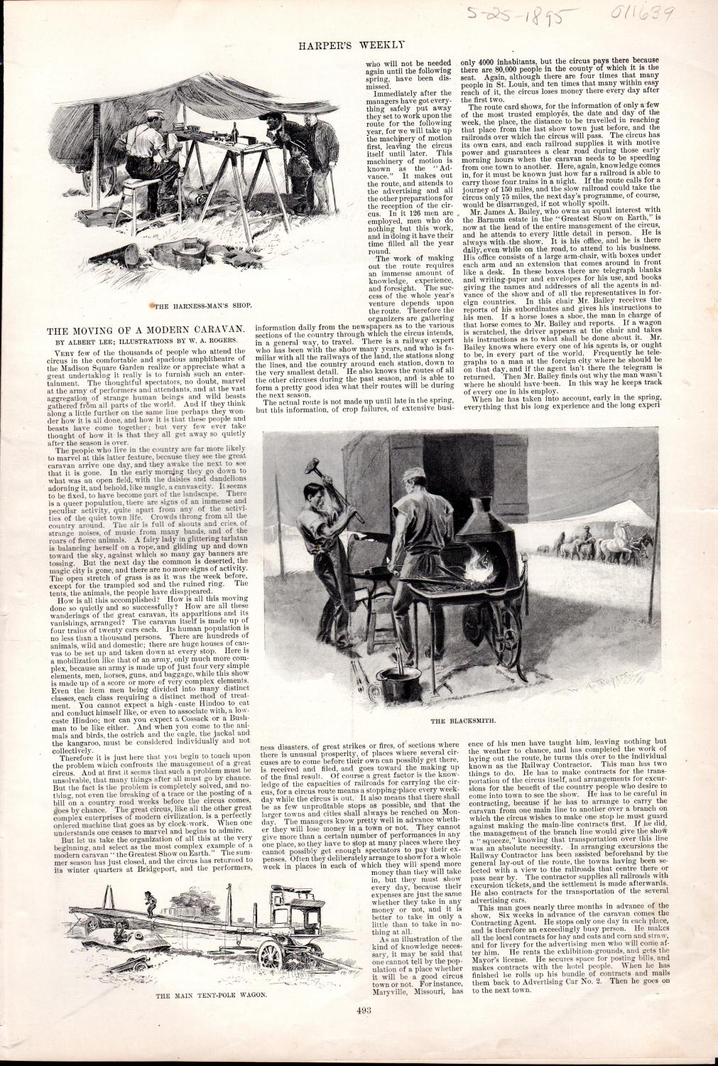 PRINT: 'The Moving of a Modern Caravan'.text & illustrations from ...