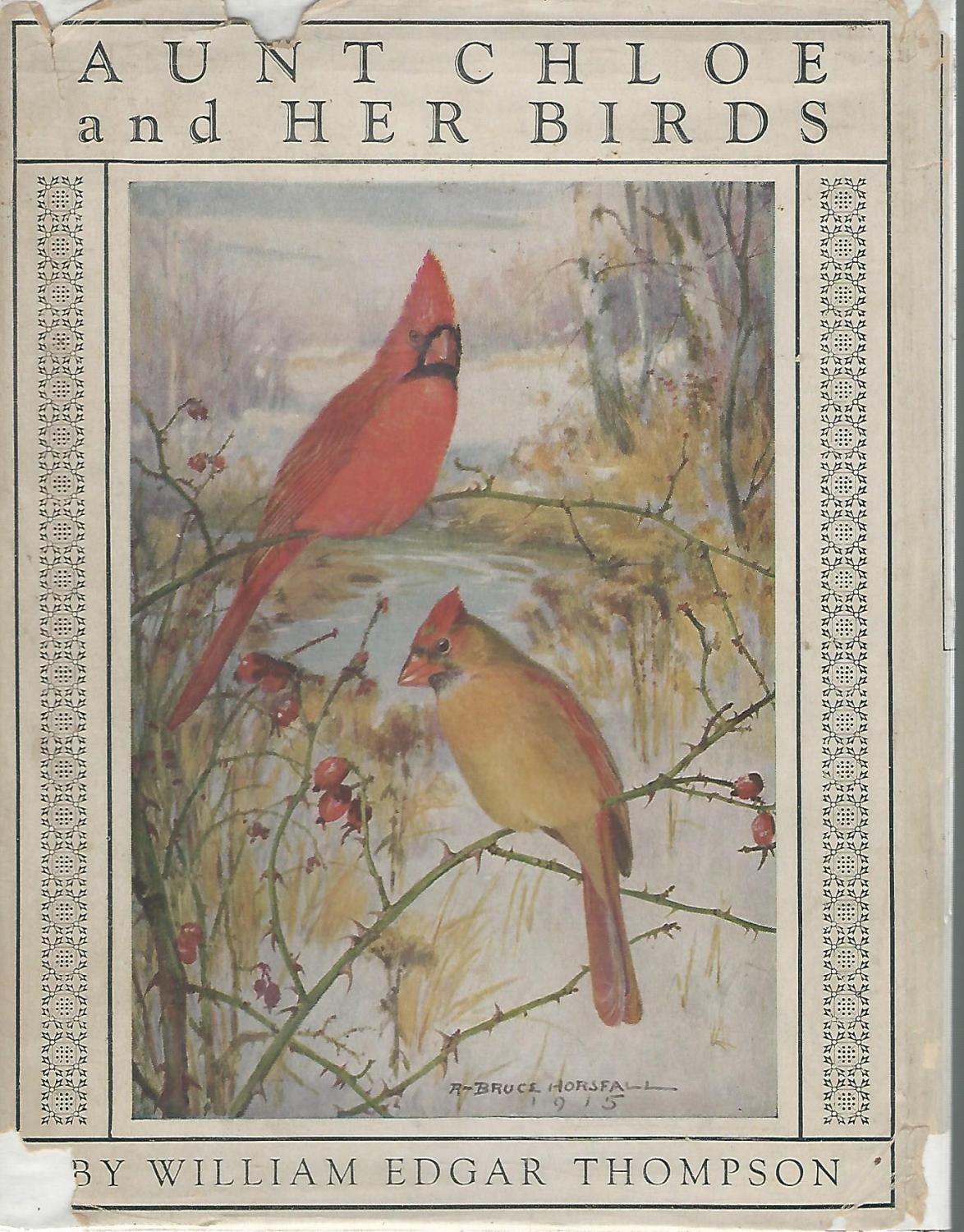 Aunt Chloe and Her Birds by Thompson, William Edgar: Very Good ...