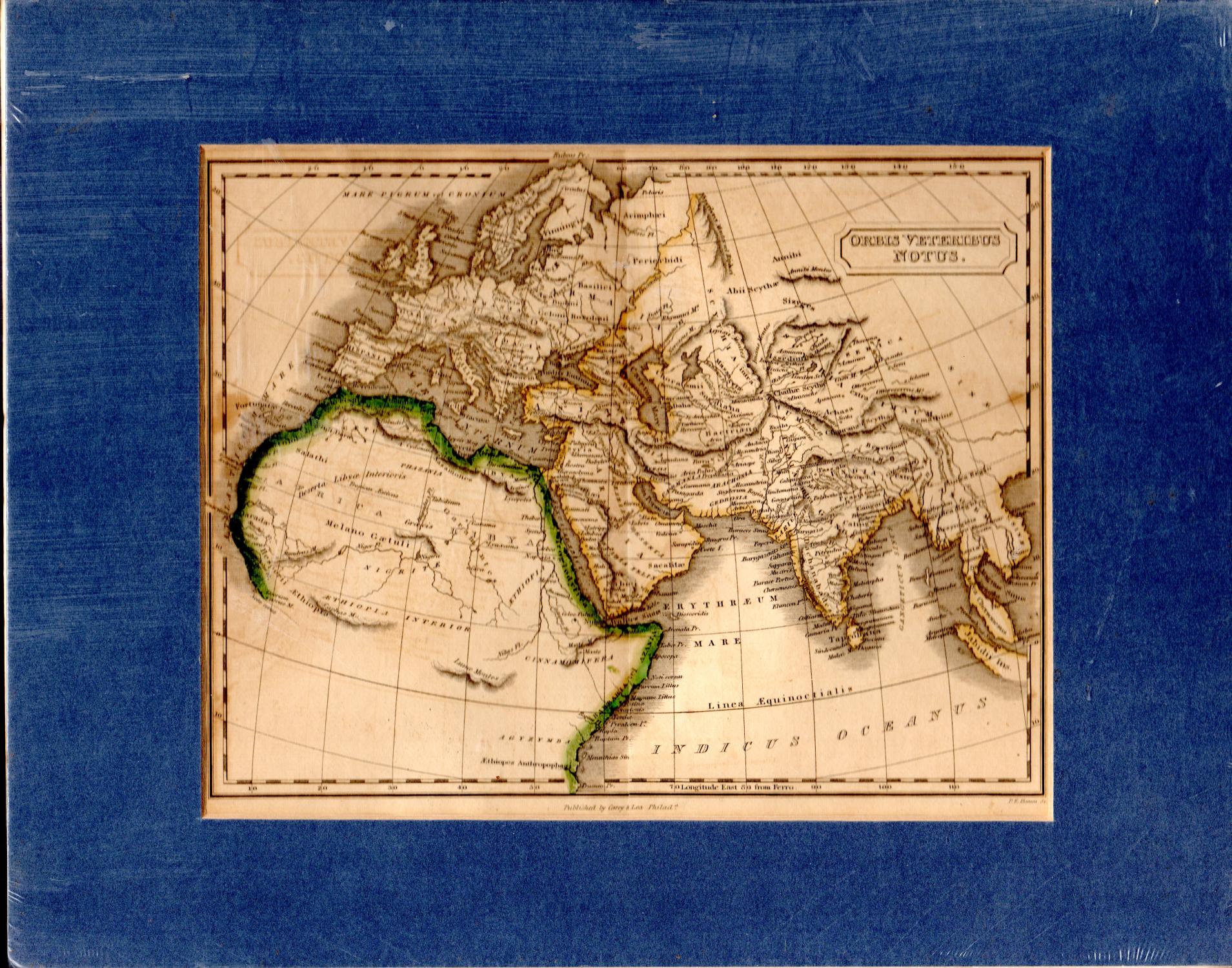 MAP: Orbis Veteribus Notus (From Atlas of Antient Geography) by Hanun ...