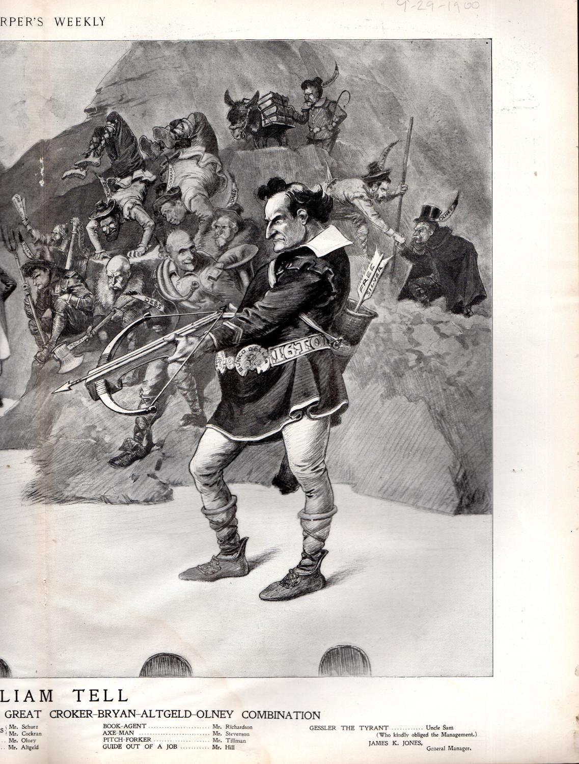 ENGRAVING: "William Tell: A Continuous Performance".engraving from ...