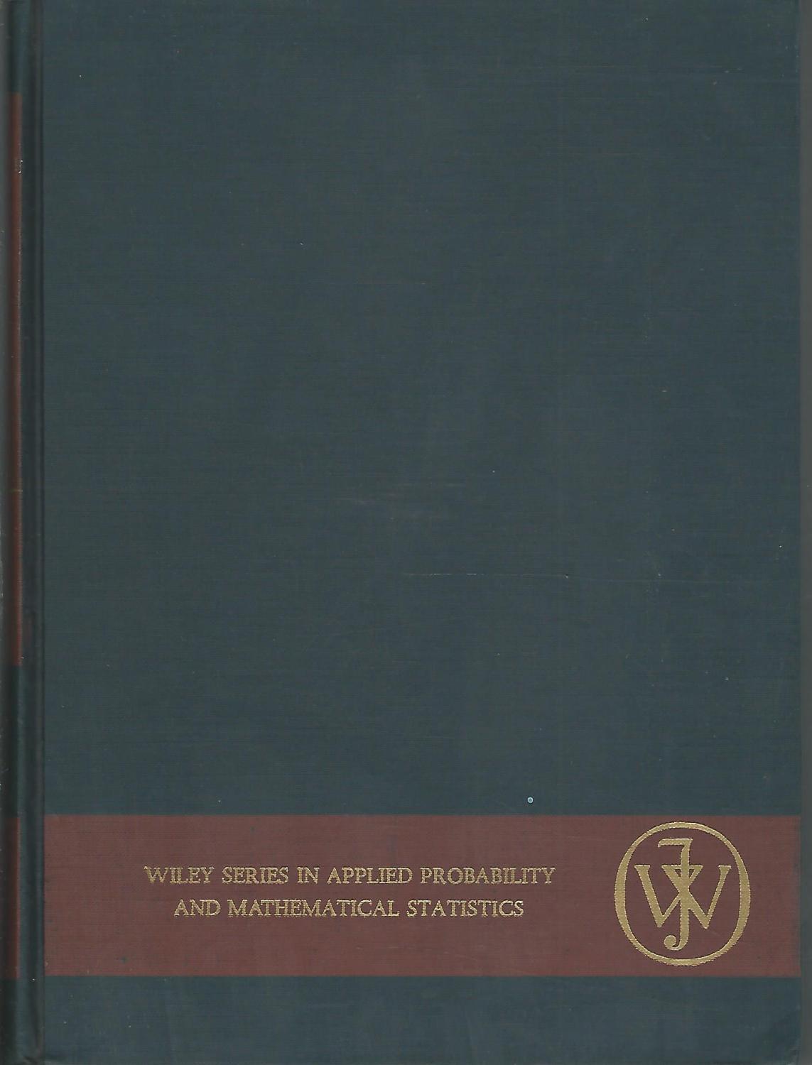 A Book of Splines (Wiley Series in Probability And Statistics) by Sard ...