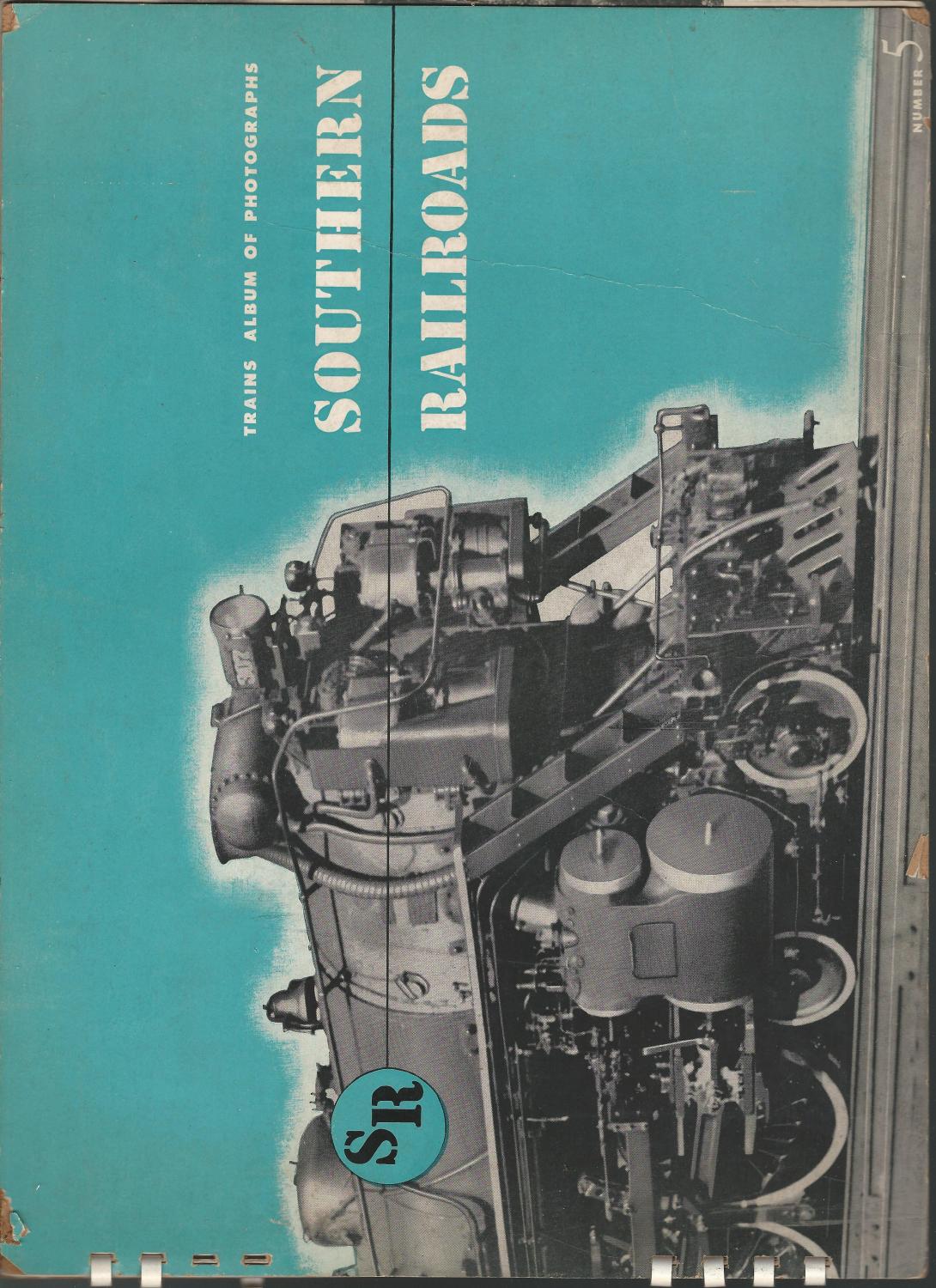 Train Album of Railroad Photographs: Book 5, Southern Railroads by ...