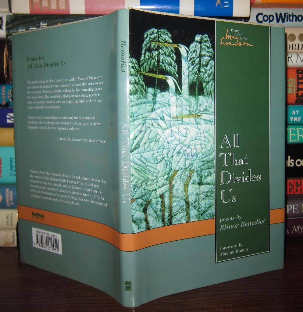 ALL THAT DIVIDES US Poems by Benedict, Elinor: Hardcover (2000) First ...