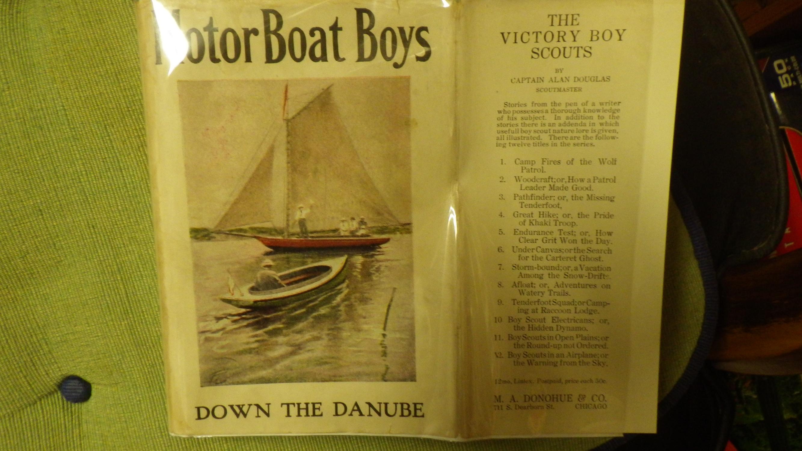 Motor Boat ( Motorboat ) Boys Down the Danube; or Four Chums Abroad By ...