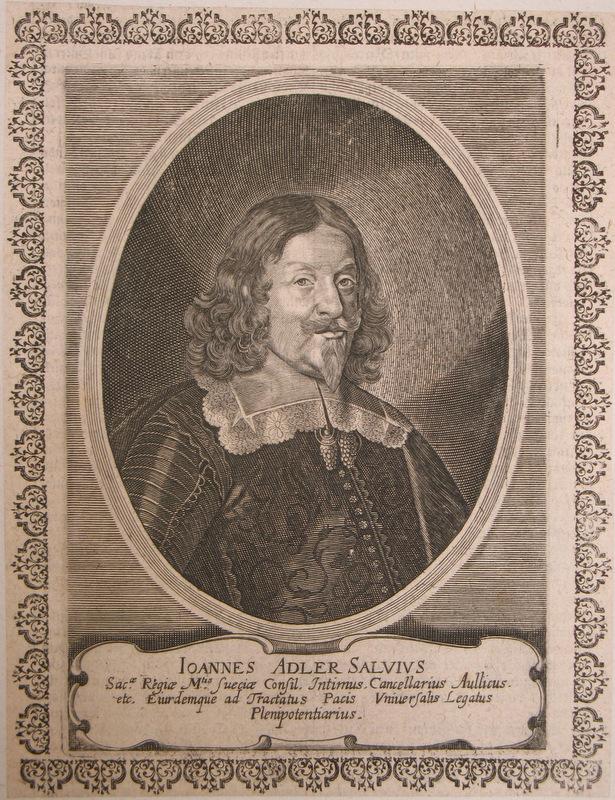 Kupferstich-Porträt. Ioannes Adler Salvius. by Adler Salvius, Johann ... Kupferstich-Porträt. Ioannes Adler Salvius. by Adler Salvius, Johann ...