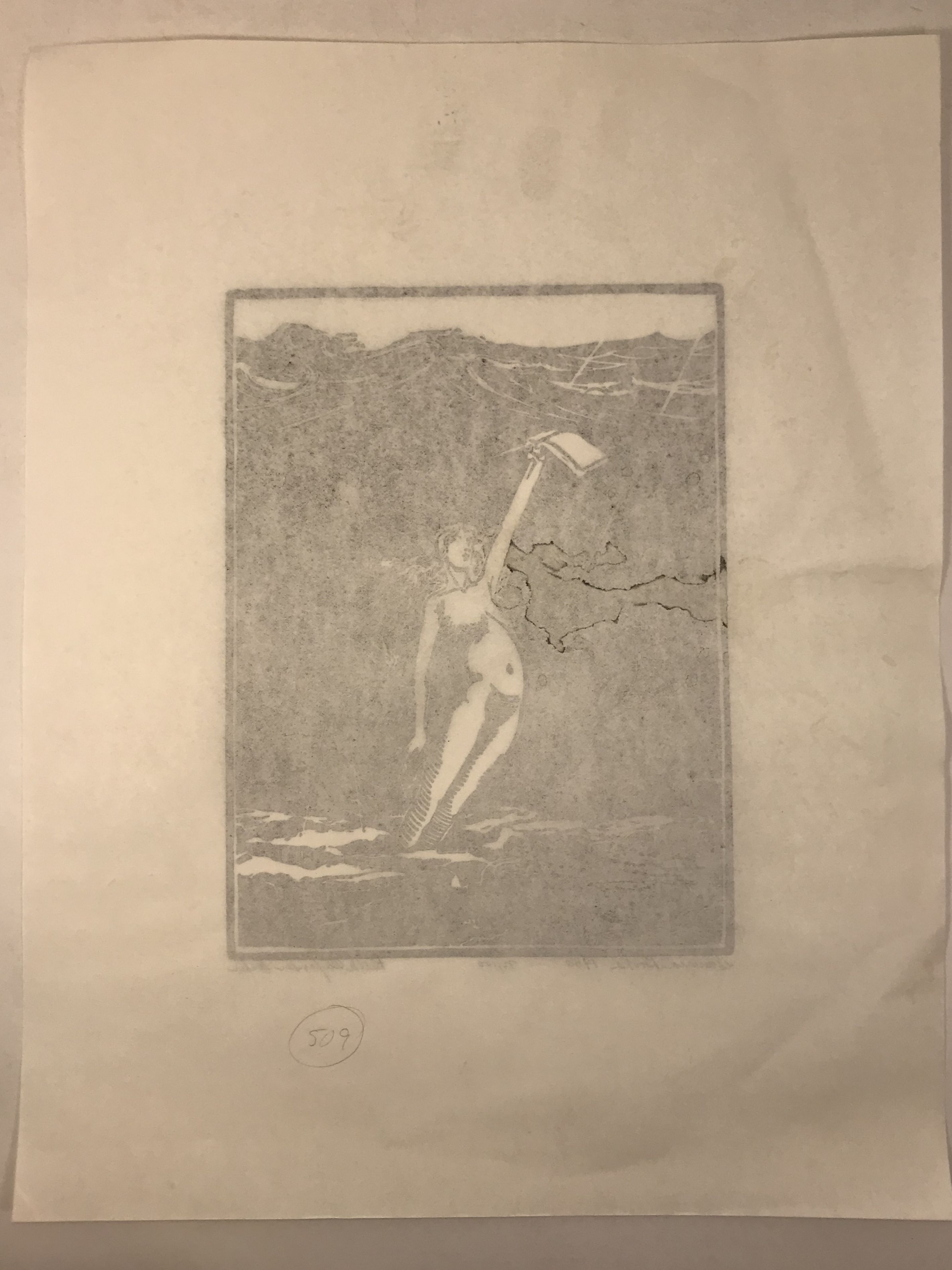 Black and White Lithograph by Parker, Keith Alexander: (1980) Signed by ...