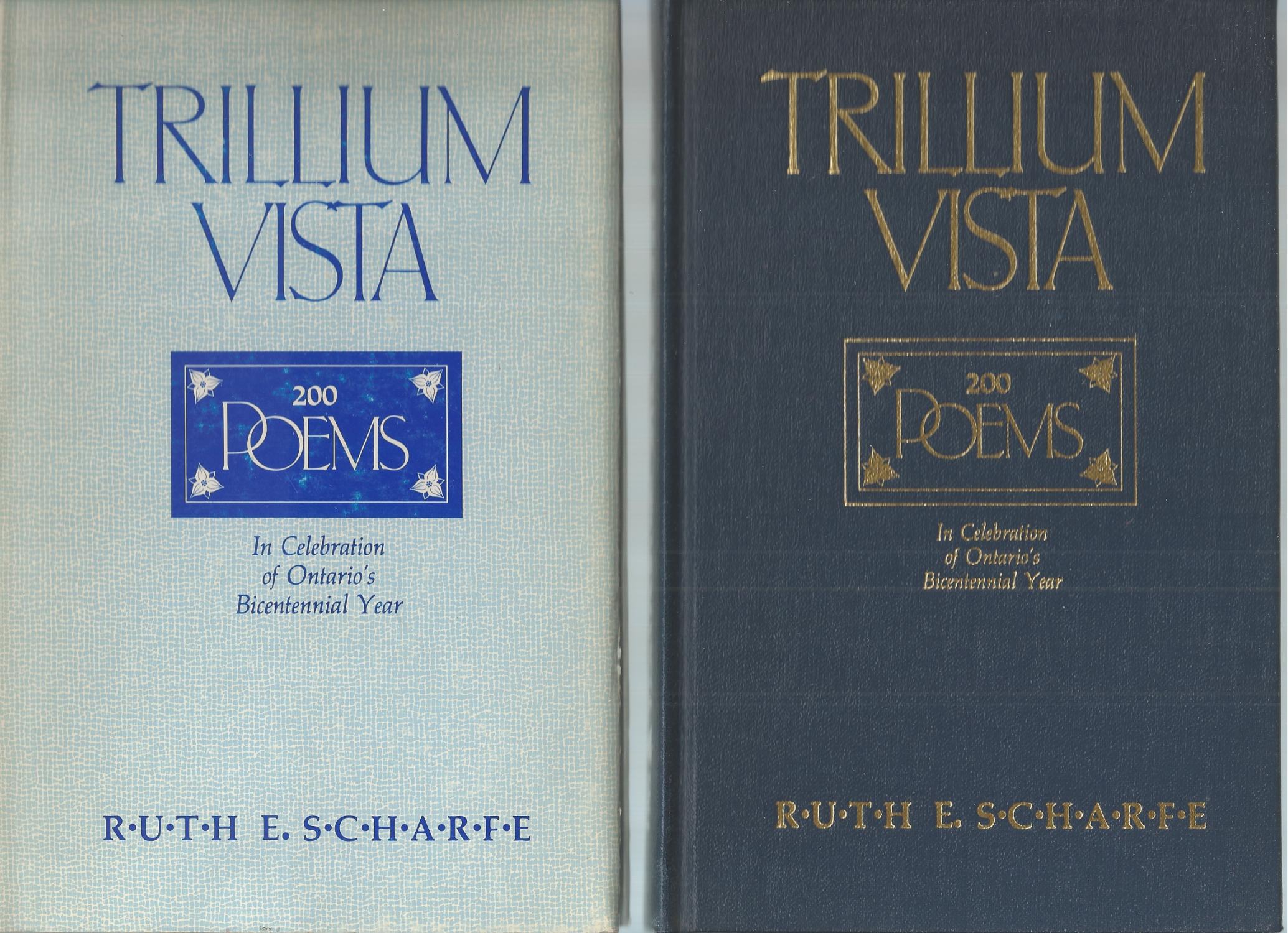Trillium Vista 200 Poems in Celebration of Ontario's Bicentennial Year ...