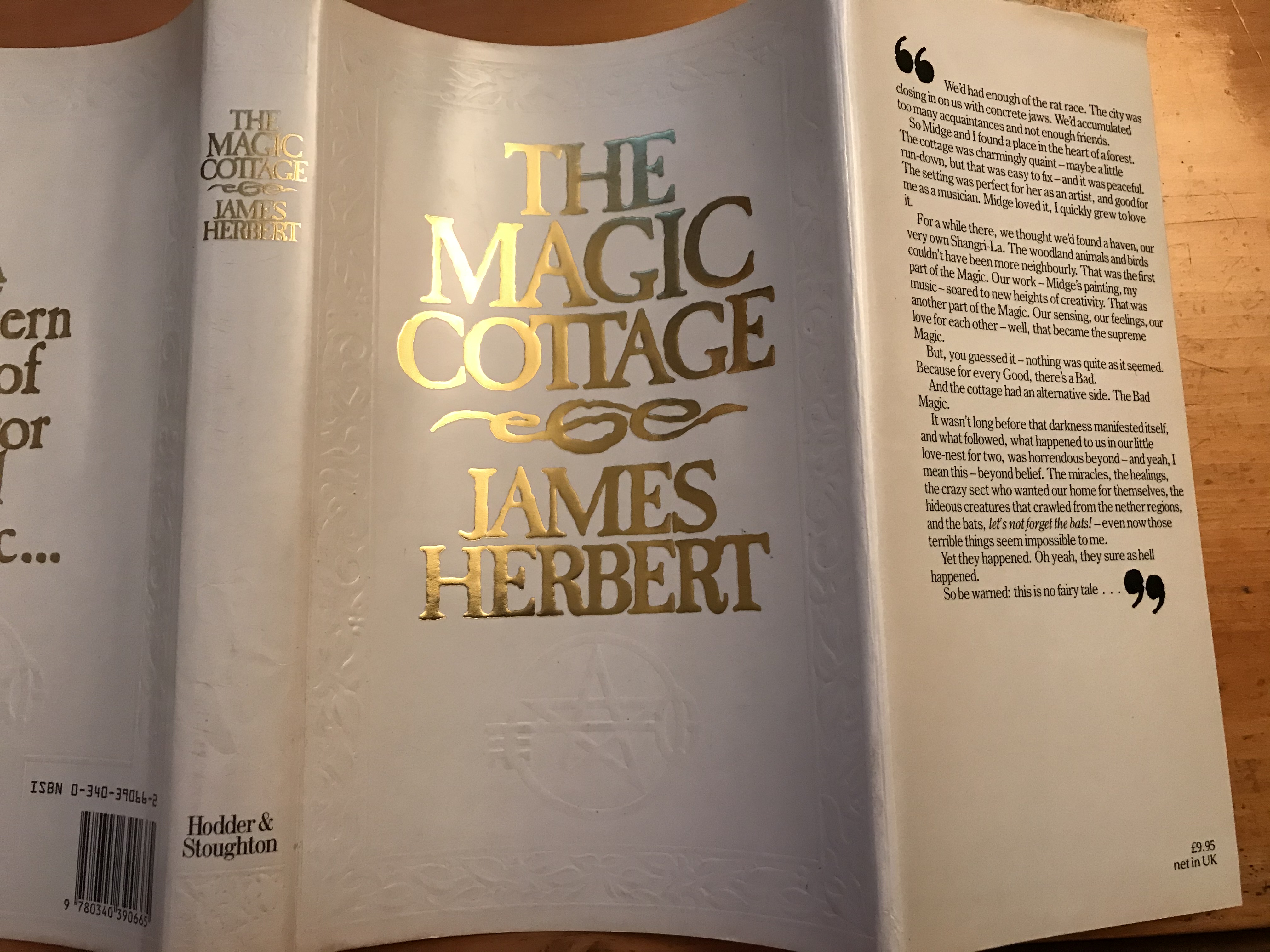 THE MAGIC COTTAGE by Herbert, James: Fine Hardcover (1986) 1st Edition ...