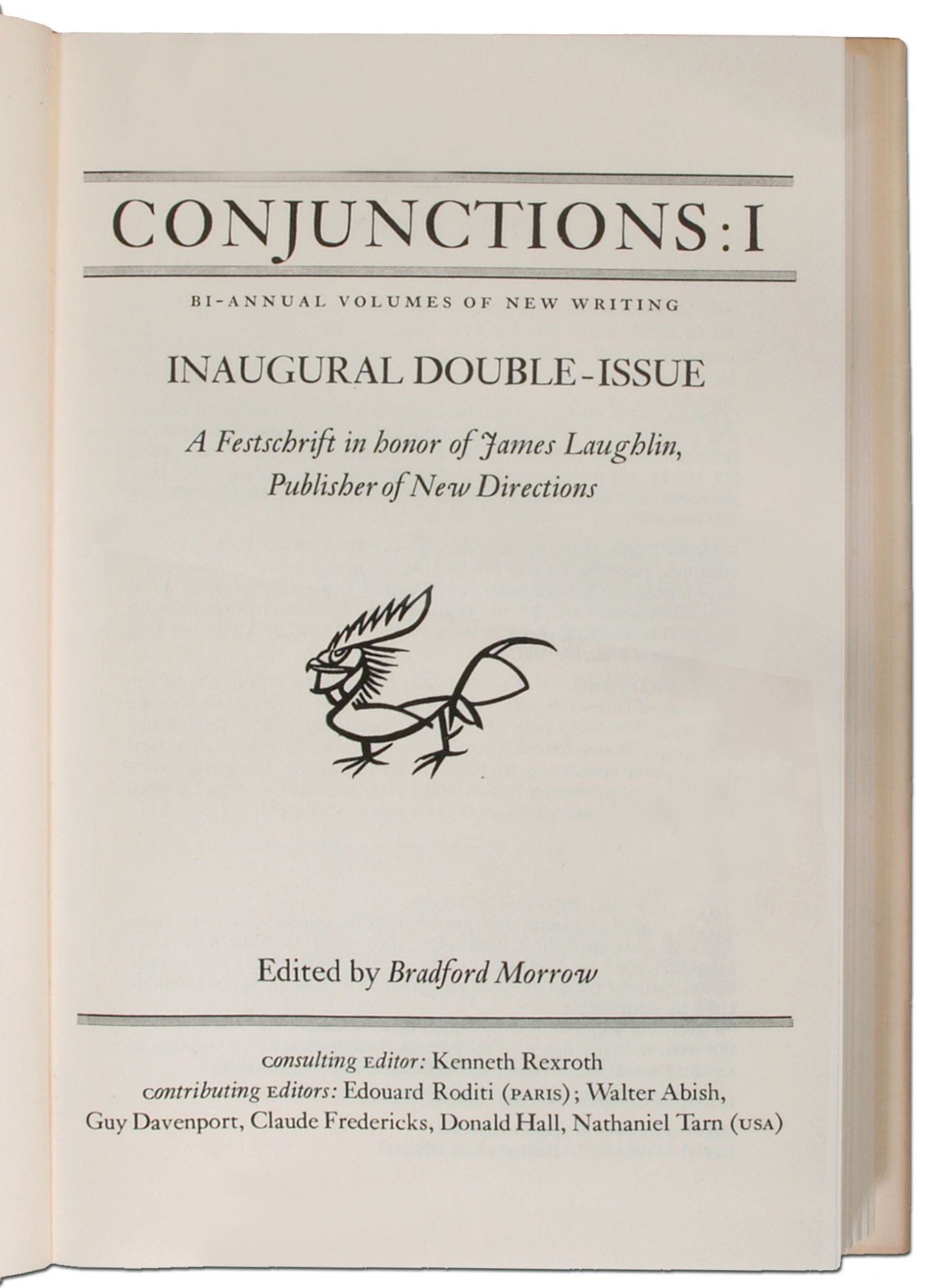 Conjunctions: Set of Volumes 1-14 by MORROW, Bradford, editor: Fine ...