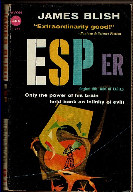 ESP ER by Blish, James: Very Good+ Paperback (1958) First Edition ...