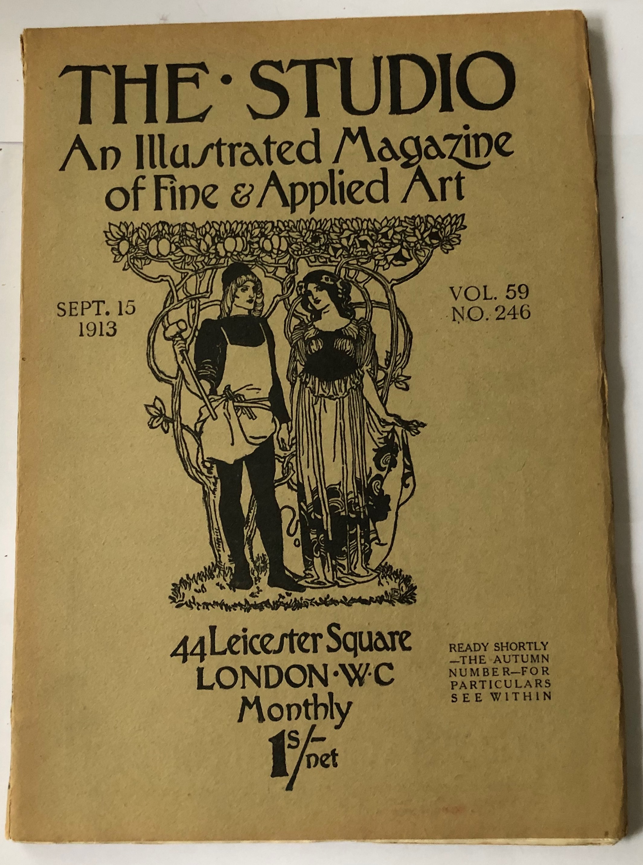 The Studio An Illustrated Magazine Of Fine & Applied Art Sept 15 1913 ...