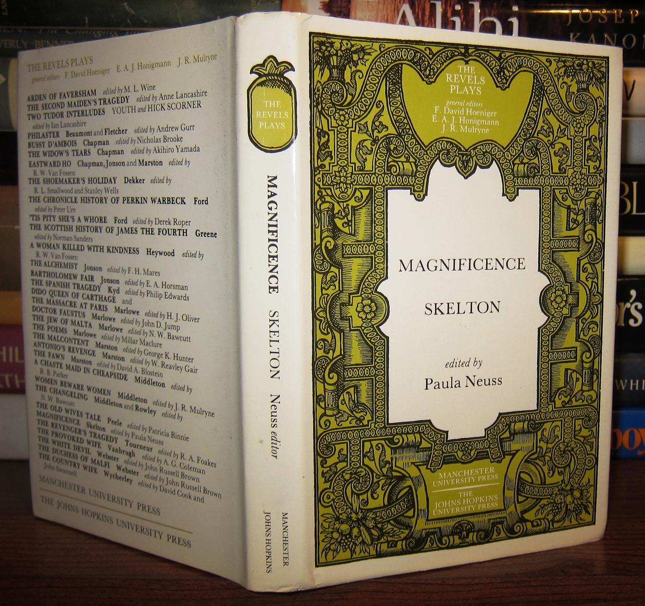 MAGNIFICENCE by Skelton, John; Nuess, Paula: Hardcover (1980) First ...