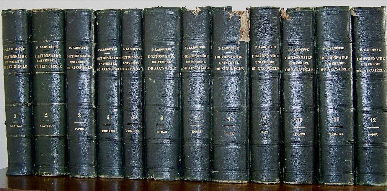 Grand dictionnaire universel du XIXe siècle, complet en 17 volumes, by ...