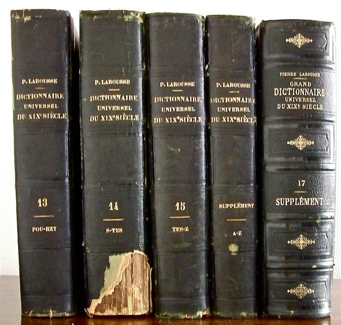 Grand dictionnaire universel du XIXe siècle, complet en 17 volumes, by ...