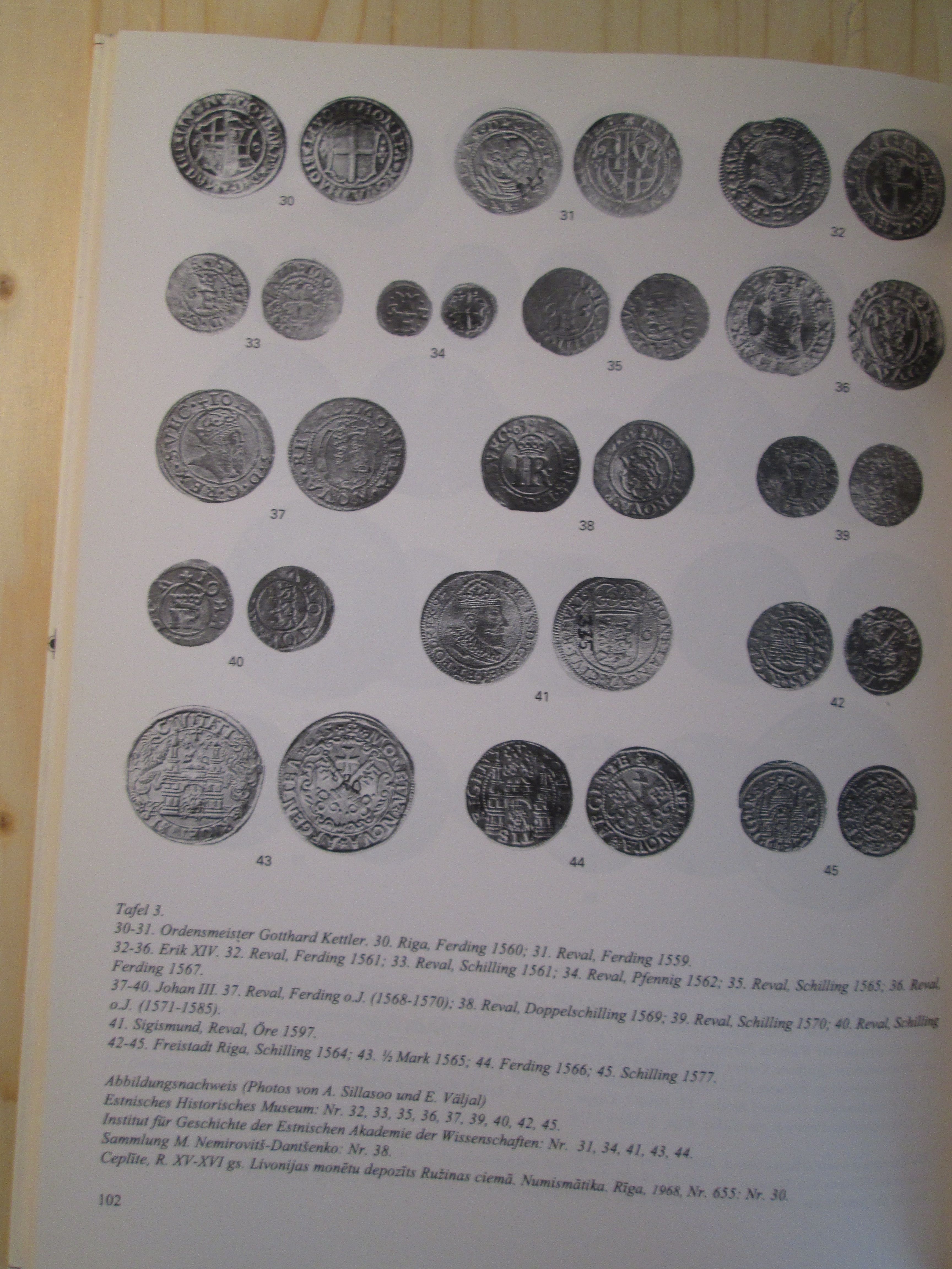 Das Münzwesen Livlands im 16. Jahrhundert : (1515- 1581/94) by Leimus ...