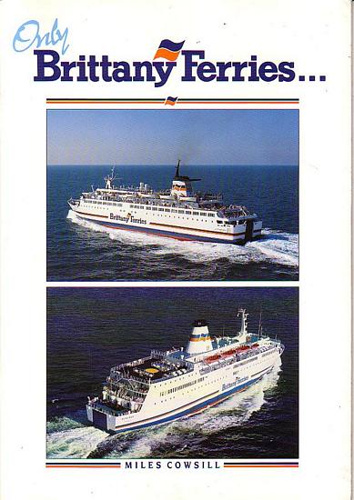 BRITTANY FERRIES by COWSILL, Miles: (1989) | Jean-Louis Boglio Maritime ...