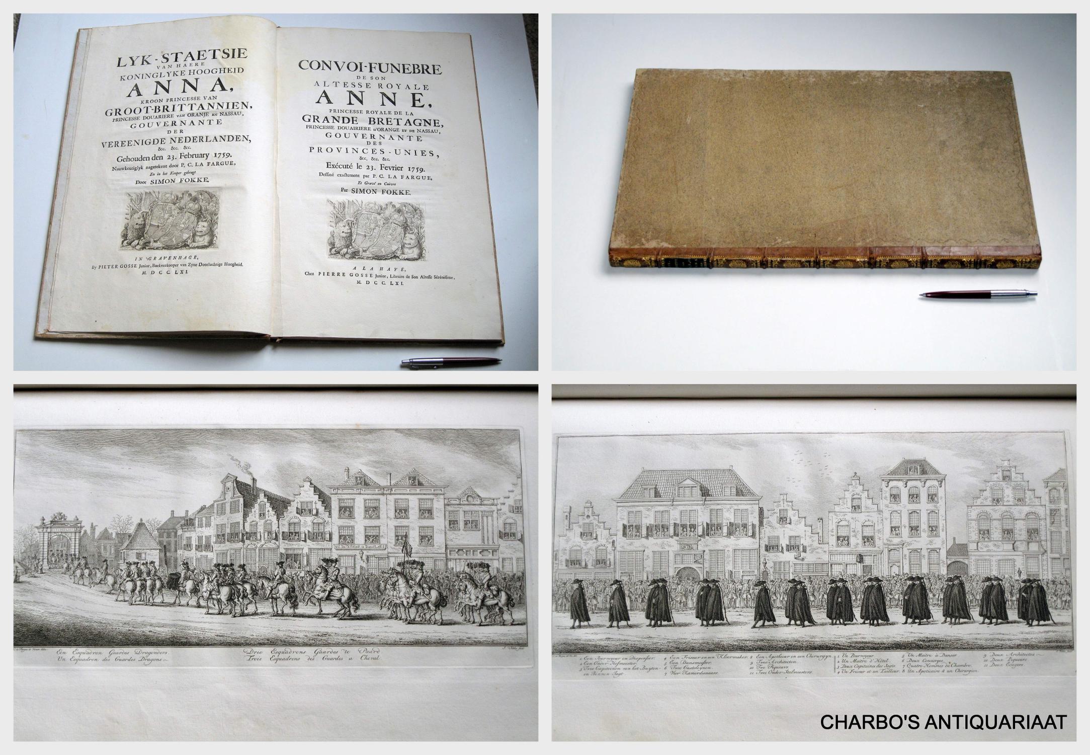 Lyk-staetsie van haere koninglyke hoogheid Anna, kroon princesse van ...