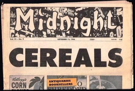 Midnight - The World's Greatest Tabloid, Sept 12, 1966 by MIDNIGHT ...