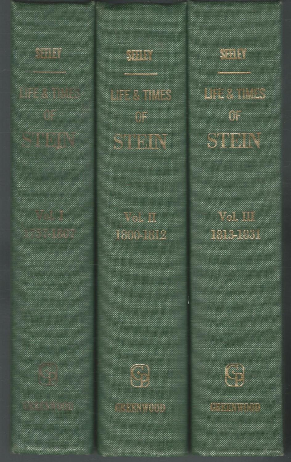 Life And Times Of Stein Or Germany And Prussia In The Napoleonic Age ...