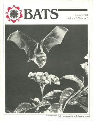 Bats (Summer 1989, Volume 7, Number 2) by Tuttle, Merlin D.; Murphy ...