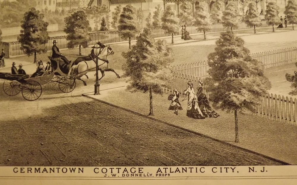 ATLANTIC CITY: GERMANTOWN COTTAGE von WOOLMAN AND ROSE ATLAS OF THE NEW ...