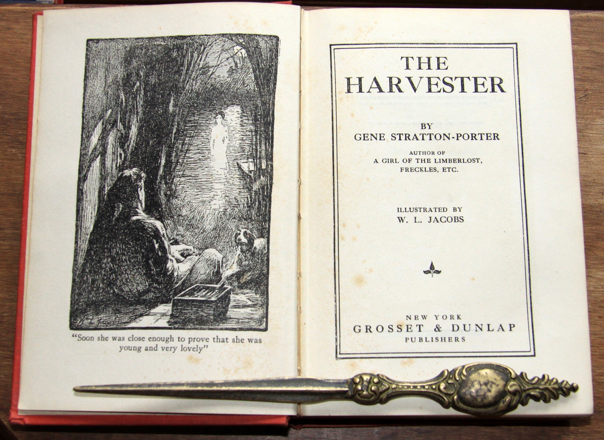 The Harvester by Stratton-Porter, Gene: Very Good Hardcover (1911) No ...