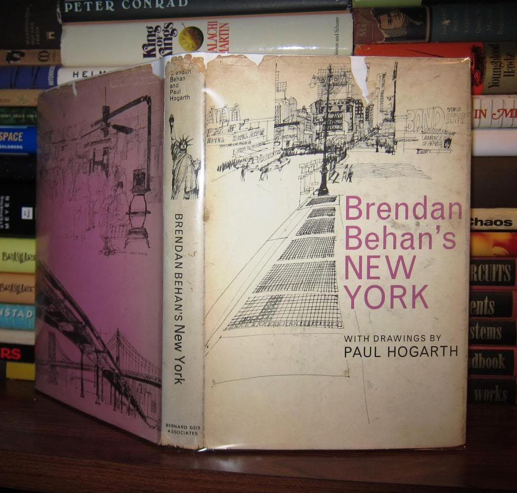 BRENDAN BEHAN'S NEW YORK by Behan, Brendan; Hogarth, Paul: Hardcover ...