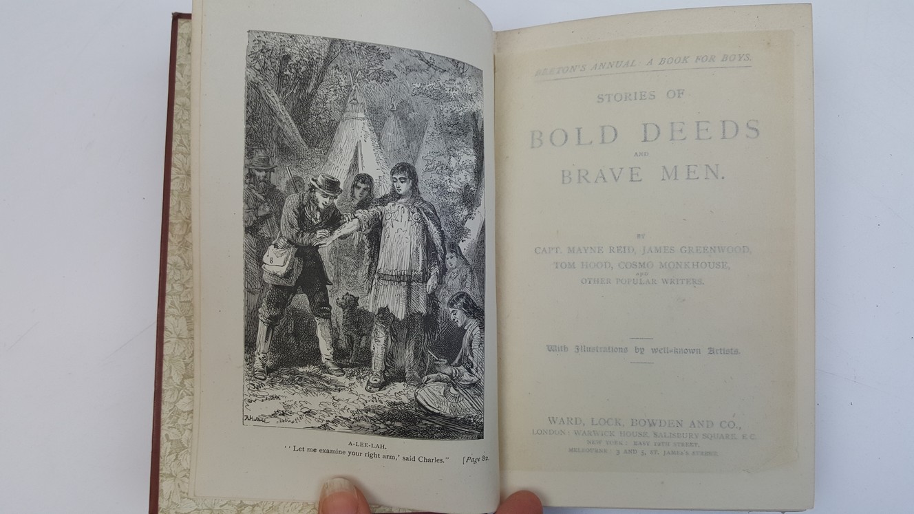 Stories of Bold Deeds and Brave Men by Reid, Capt. Mayne, Greenwood ...