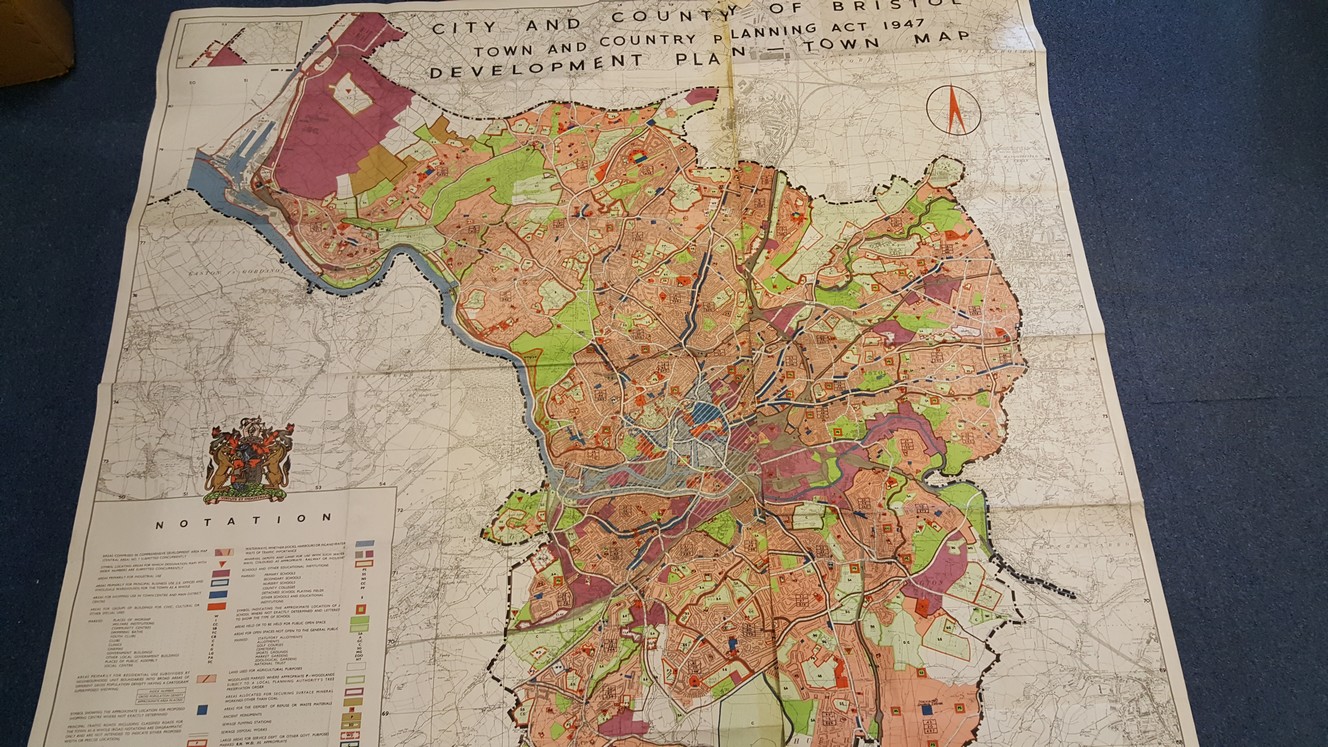 City and County of Bristol Town and Planning Act 1947 Development Plan ...
