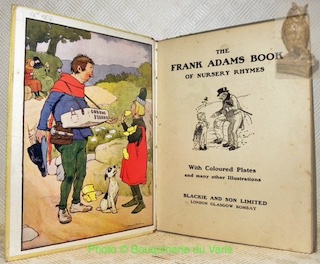 The Frank Adams book of nursery rhymes. With coloured plates and many ...