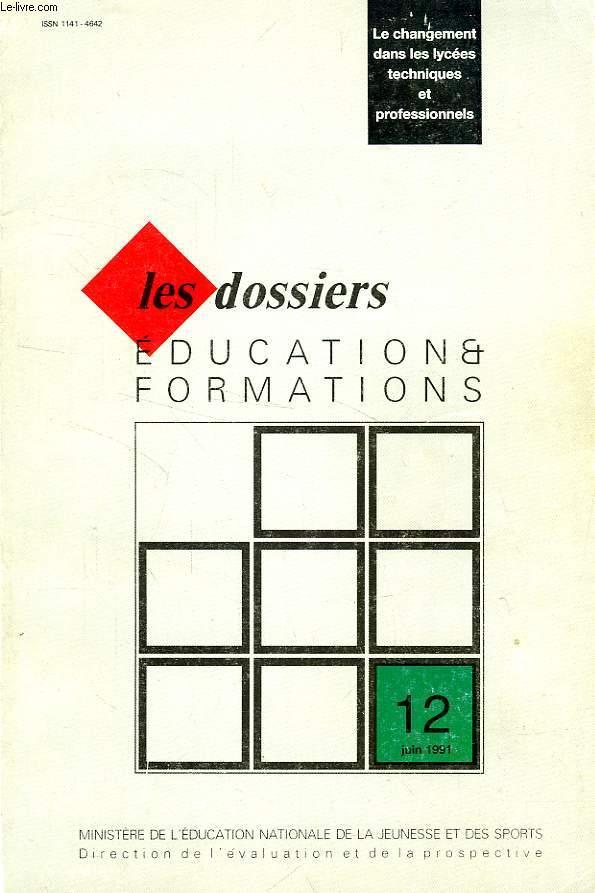 Dossiers Education Formation
